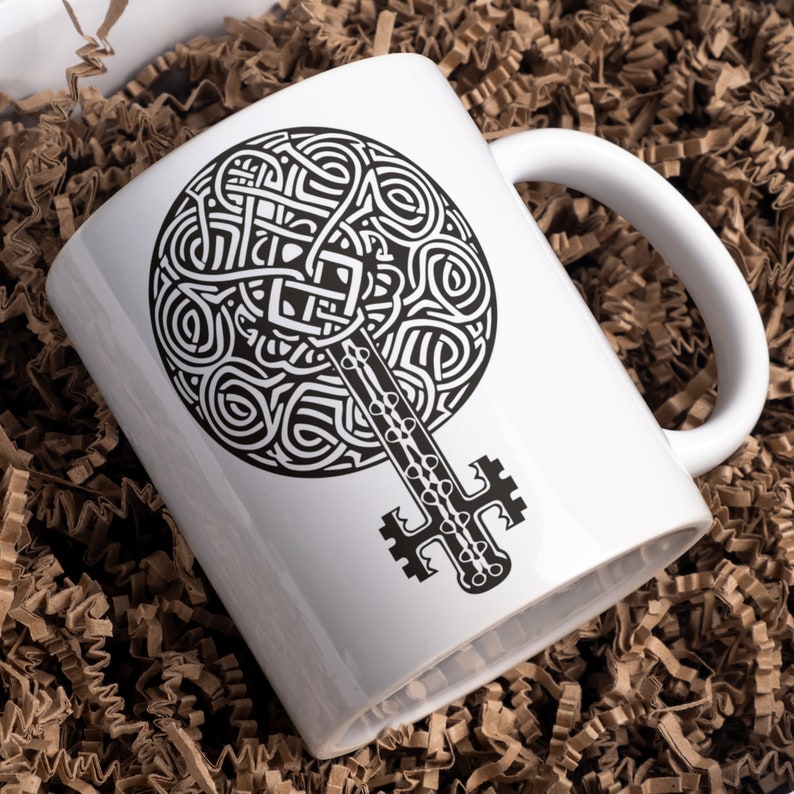 Celtic Key Clipart Medieval Elegance With Intricate Knotwork Digital ...