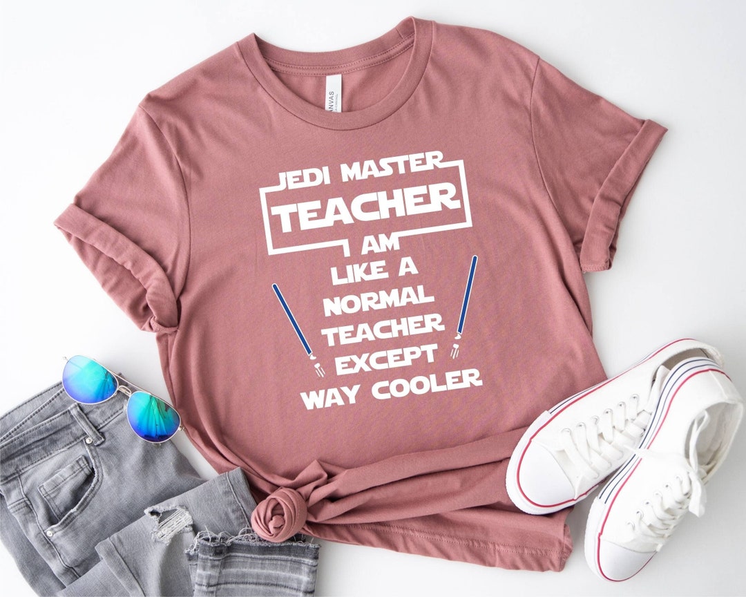 Jedi Master Shirt, Cool Star Wars Shirt, Teachers Day Gift, Disney ...