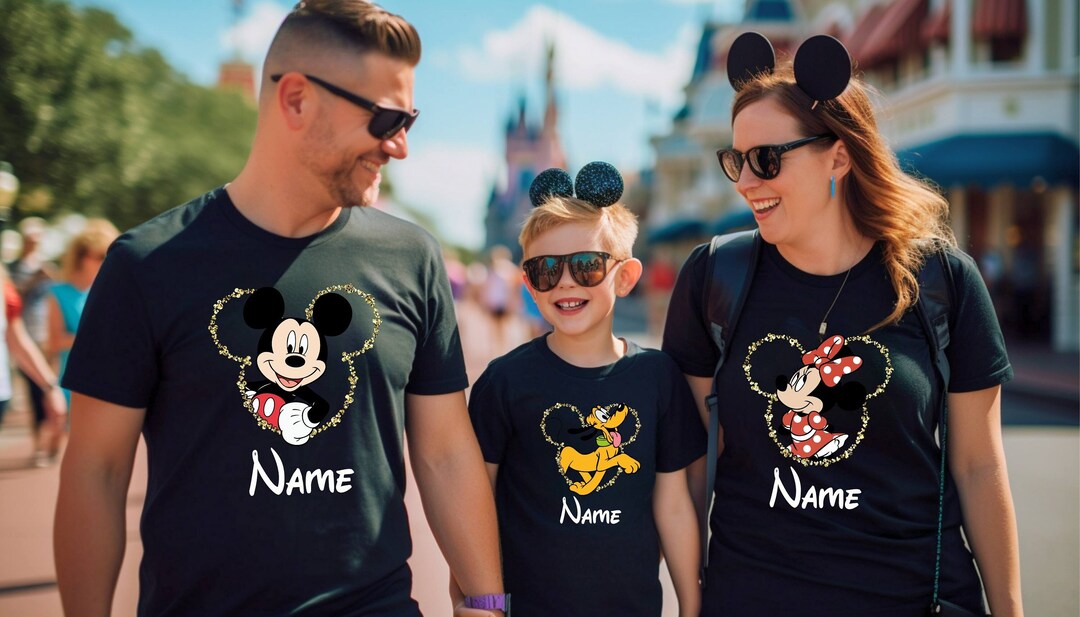 Personalized Disney Shirt, Custom Name Shirt, Retro Cartoon Shirt ...