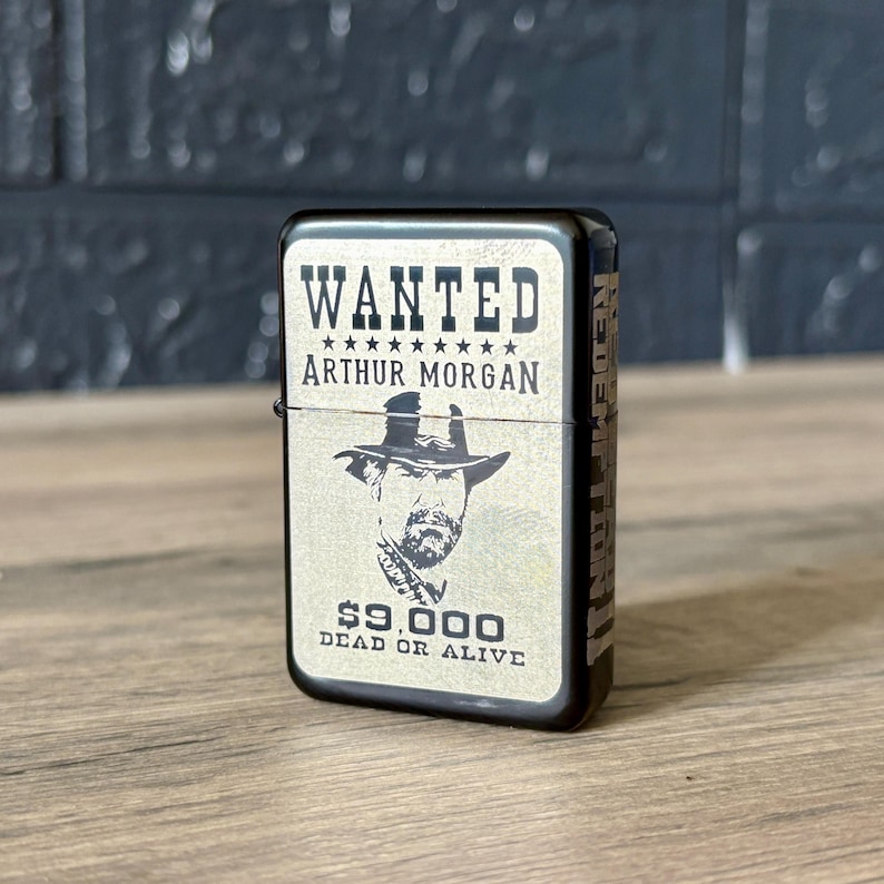 RDR2 Laser Engraved Windproof Lighter. - Etsy Australia