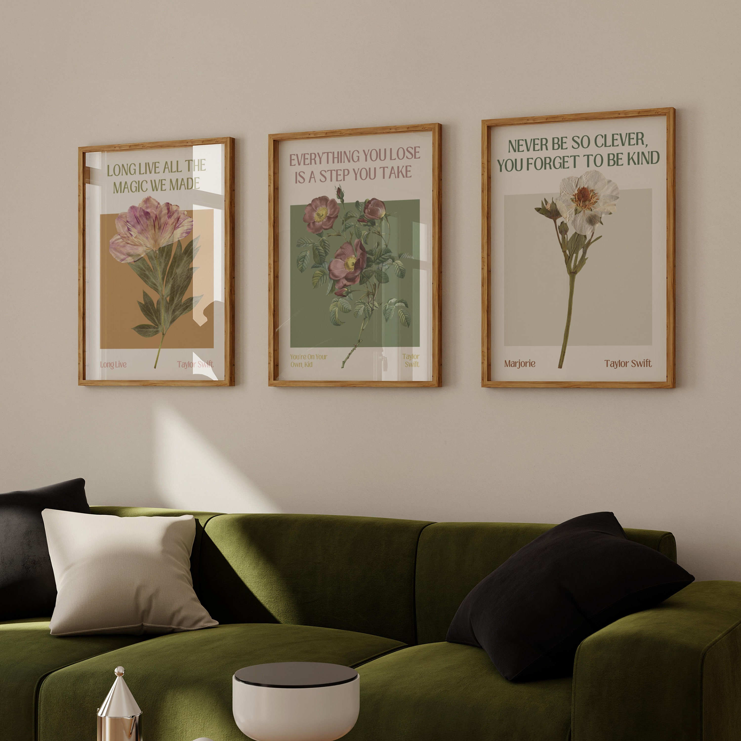 Triple Print Set Taylor Swift Digital Poster Long Live - Etsy