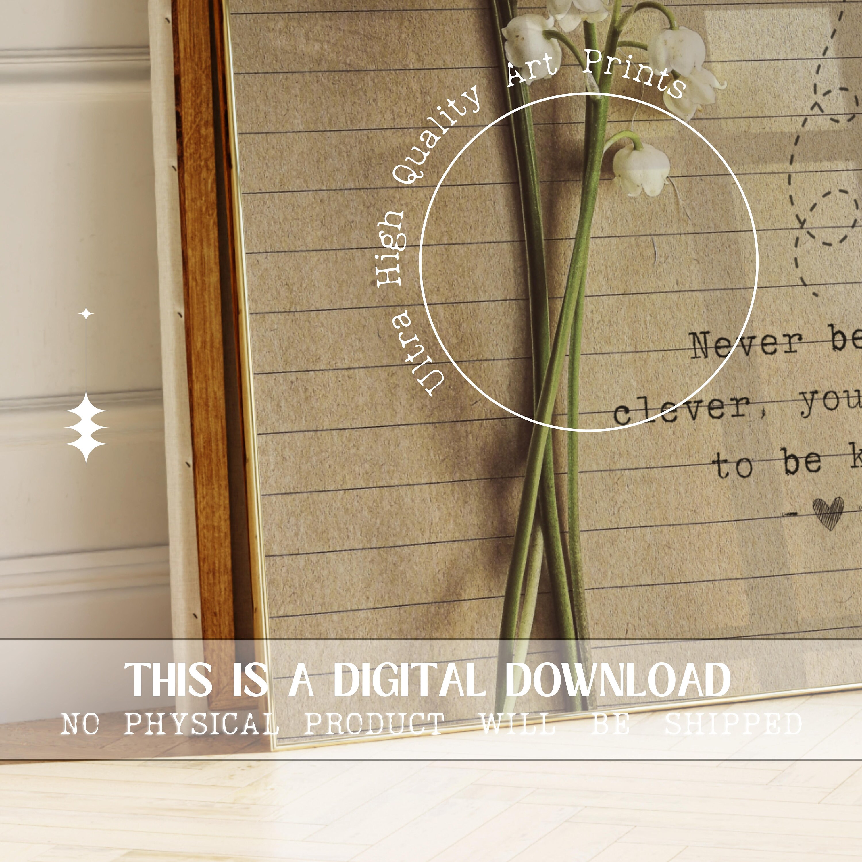 Marjorie Clever and Kind Taylor Swift Wall Art Fast Gift - Etsy