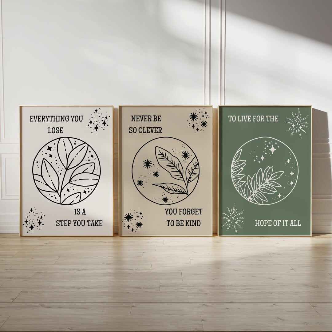 Triple Print Set Taylor Swift Digital Poster Taylor August - Etsy