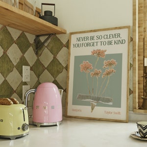 Marjorie Clever and Kind, Taylor Swift Poster, Fast Gift, Marjorie ...