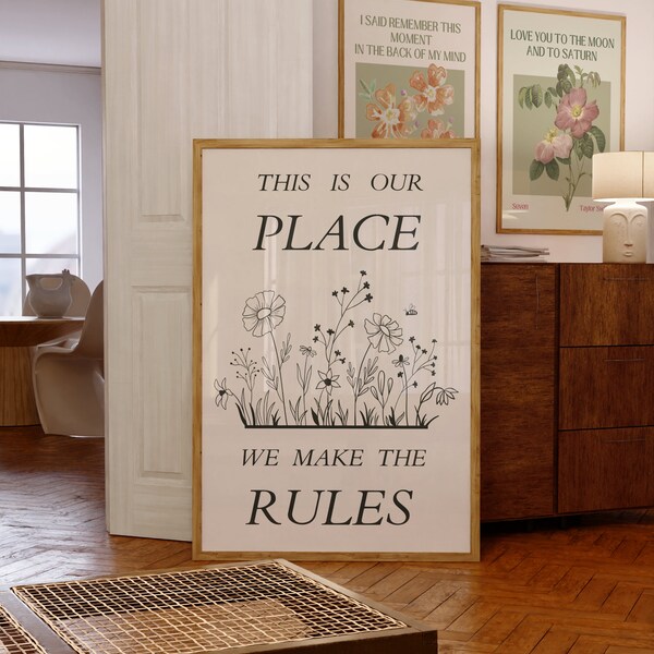 This is Our Place We Make the Rules - Etsy