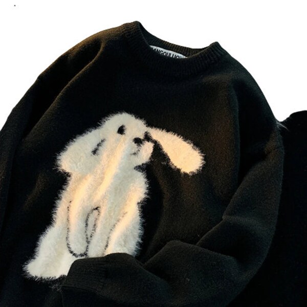 Rabbit Sweater - Etsy