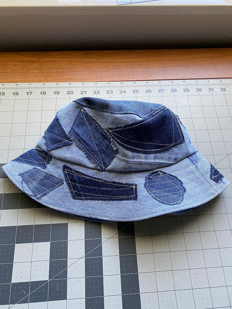 Denim Bucket Hats - Etsy