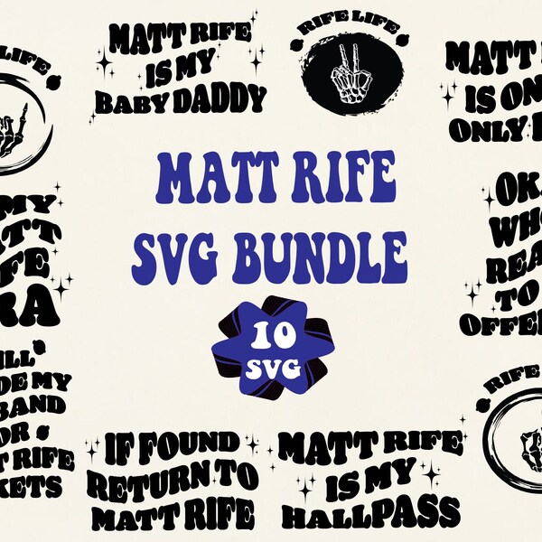 Matt Rife Svg - Etsy