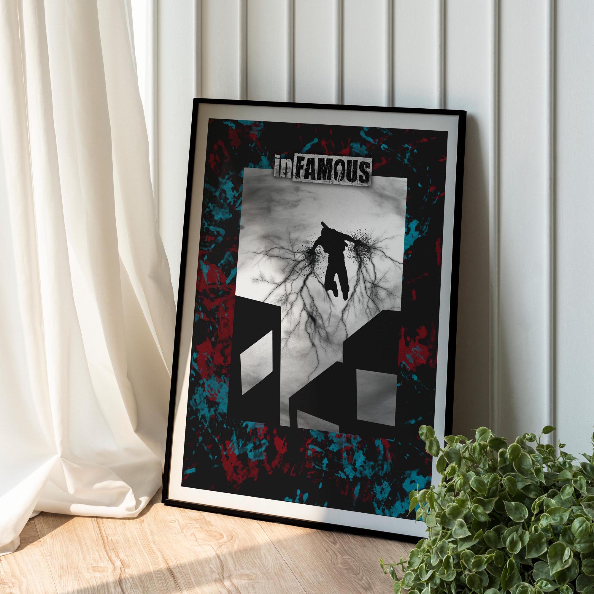 Infamous - Fan Made Poster - Etsy