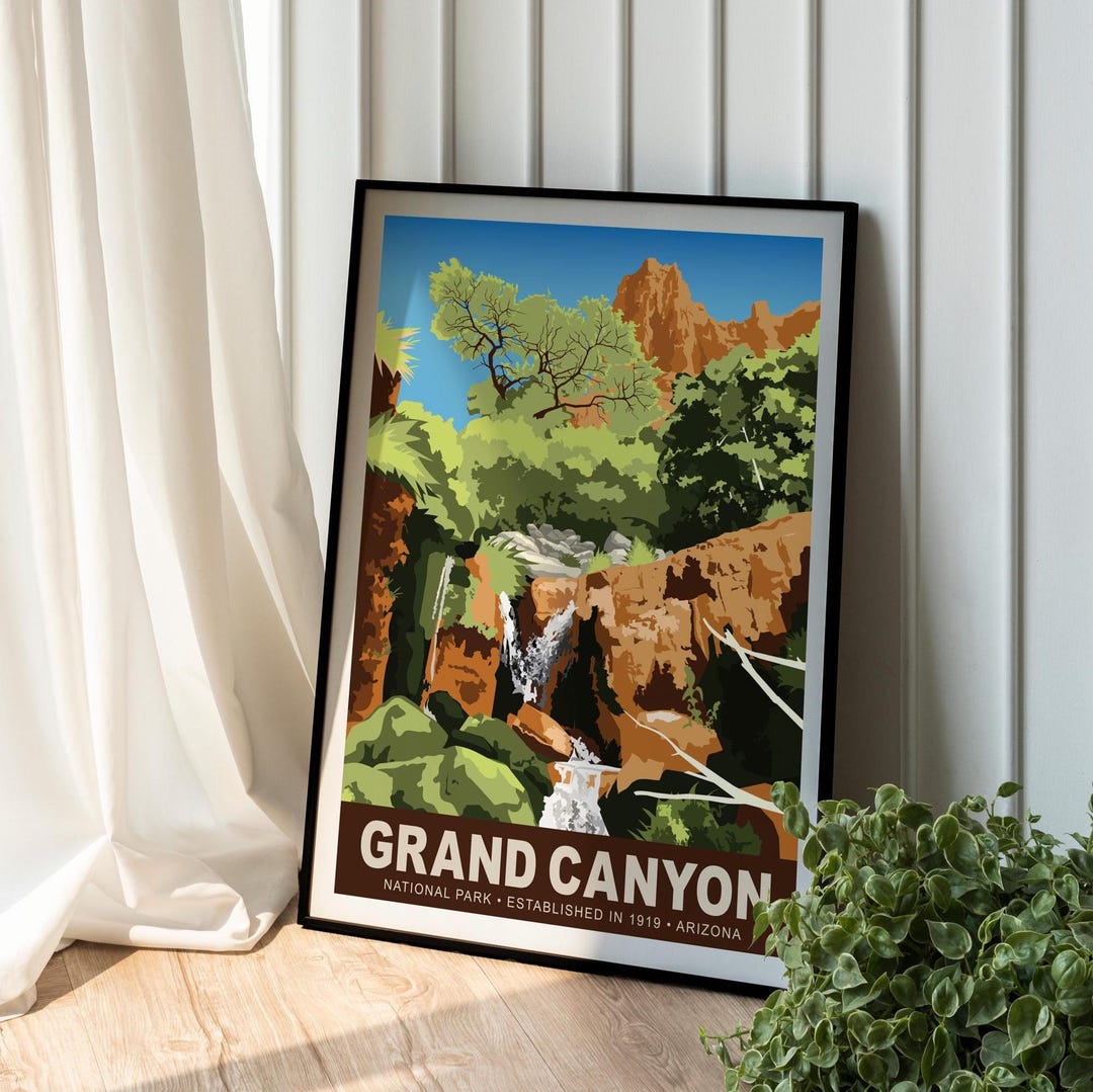 Grand Canyon National Park Poster - Etsy