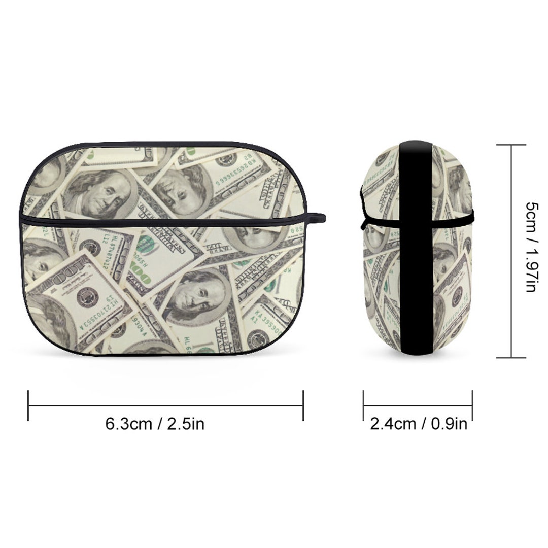 Hundred Dollar Bills Apple Airpods Pro Headphone Cover Protective Cover ...