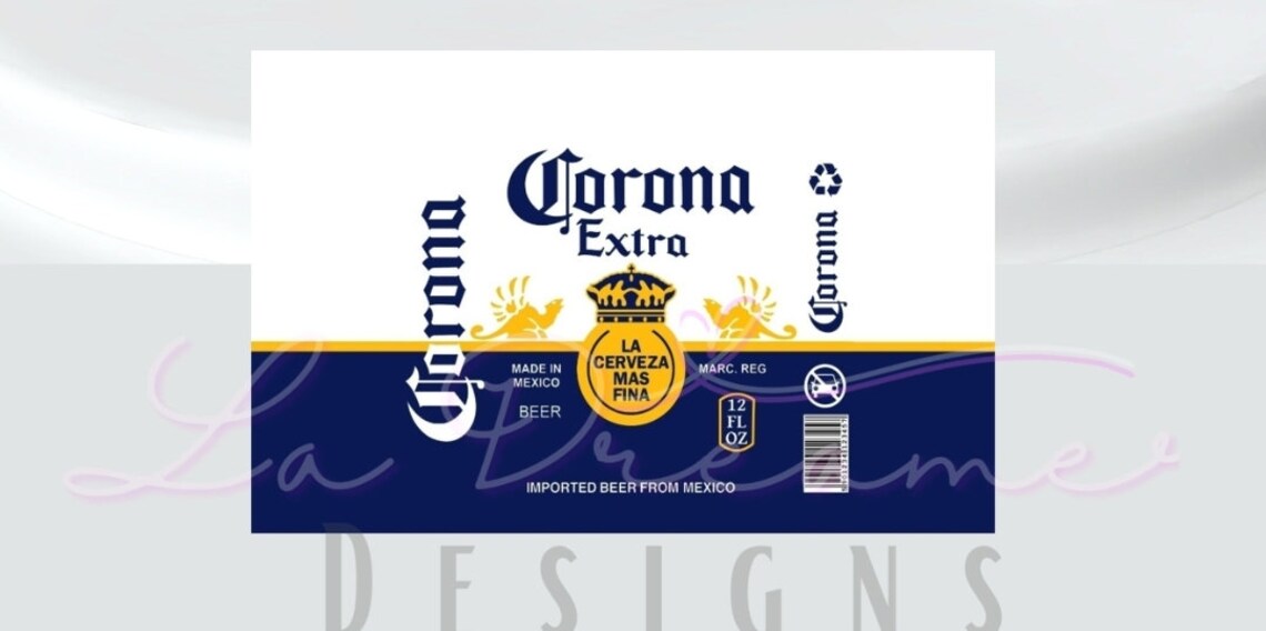 Corona 12oz Sipi Cup Wrap, Corona Extra Sipi Cup Png Wrap, Corona Kids ...