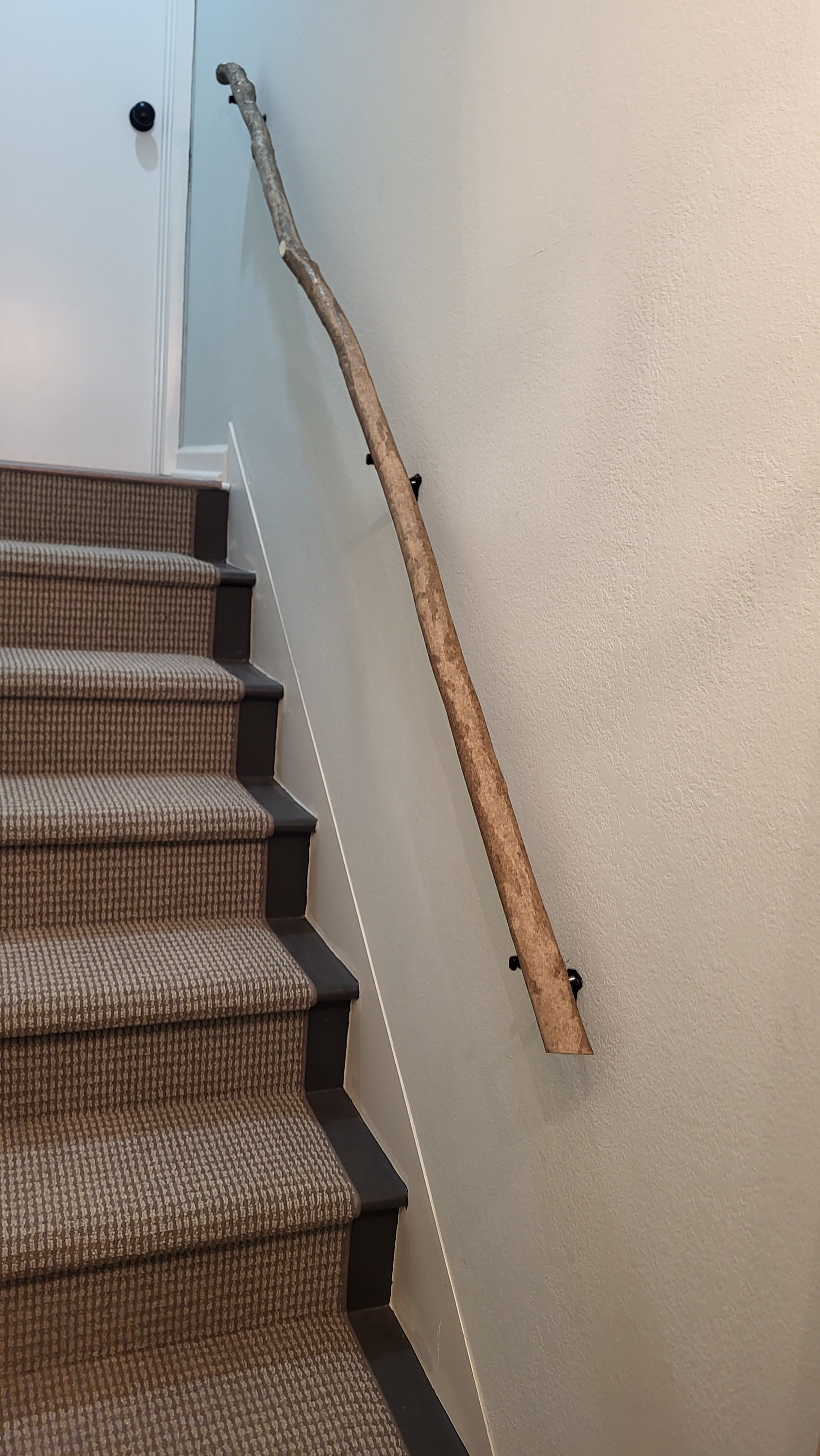 Real Wood Rustic Handrails - Etsy Australia