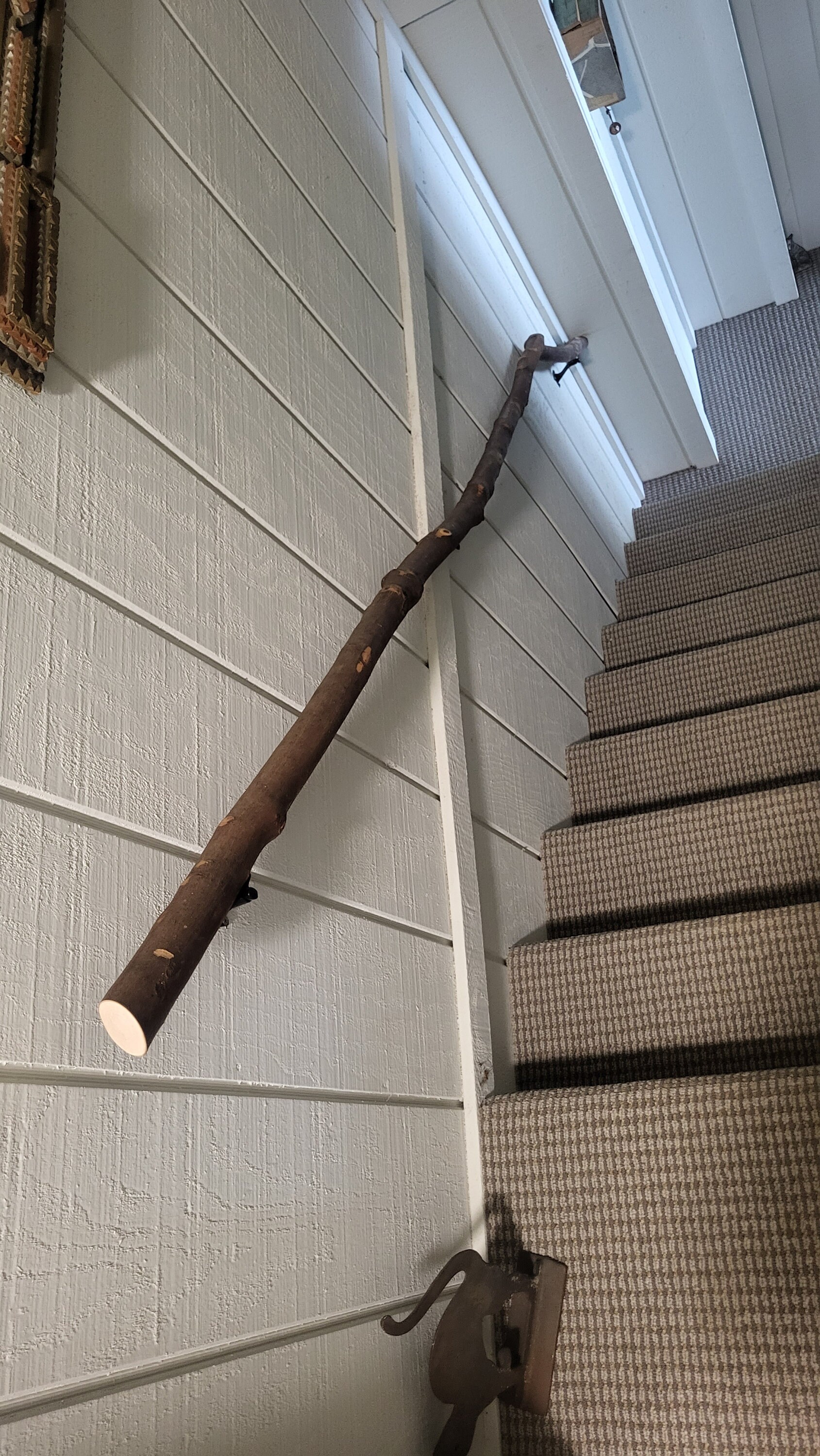 Real Wood Rustic Handrails - Etsy Australia