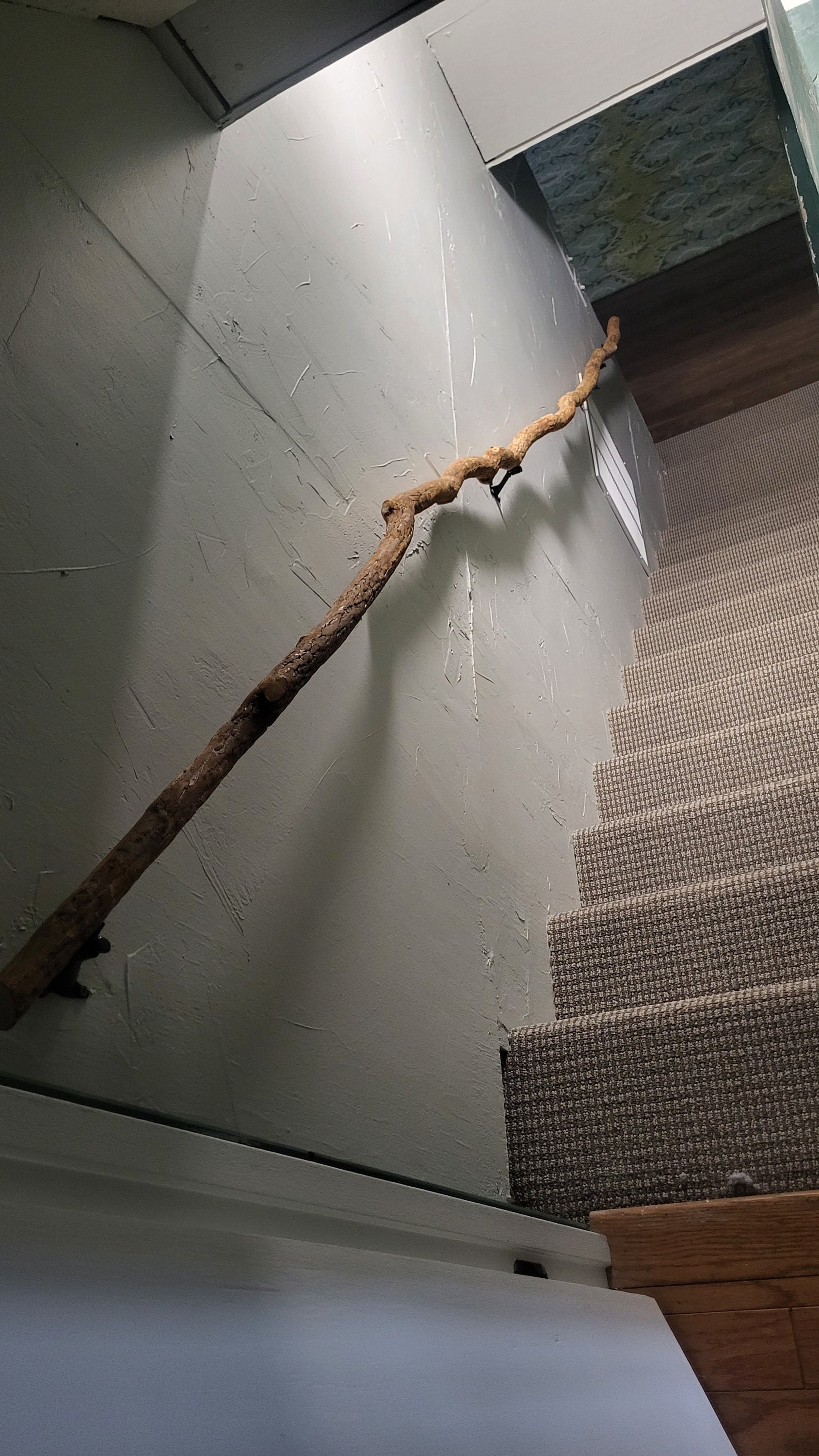 Real Wood Rustic Handrails - Etsy Australia