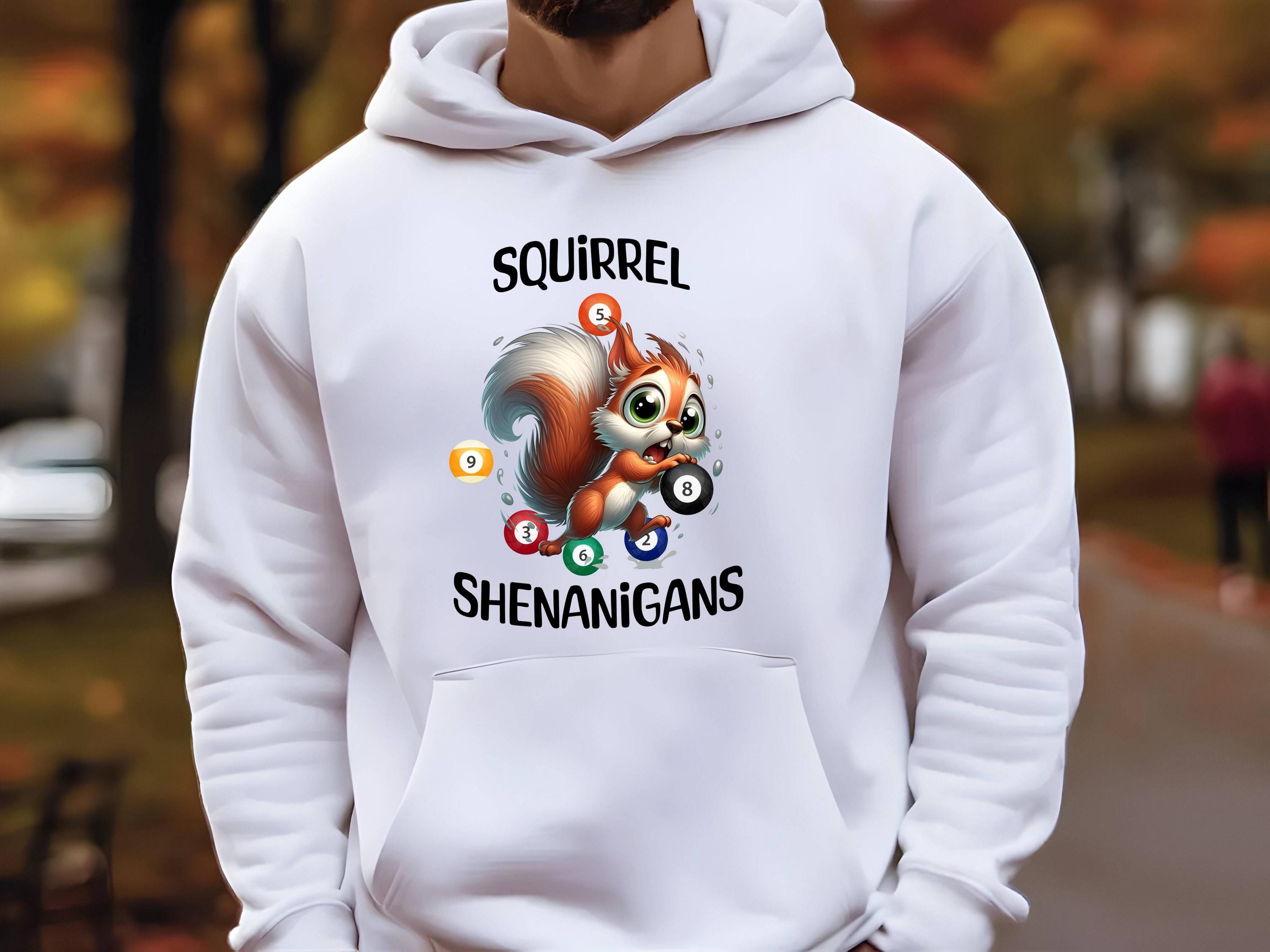 Squirrel Billiards Shenanigans PNG, Funny Billiards Squirrel ...
