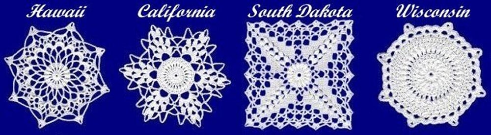 50 Fabulous Crochet Motifs in Thread Crochet INSTANT DOWNLOAD - Etsy