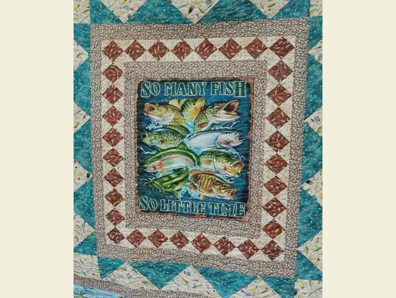 Paper Piecing FPP On-point Square Quilt Border 3 Sizes W/ Instructional ...