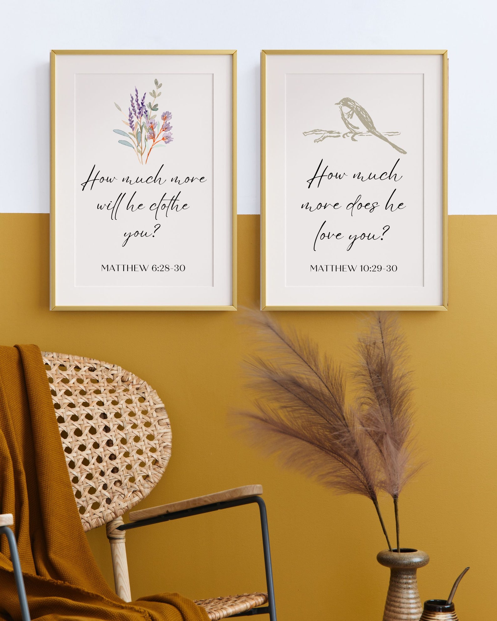 BUNDLE: if He Dresses the Lilies and if He Watches Over Every Sparrow ...