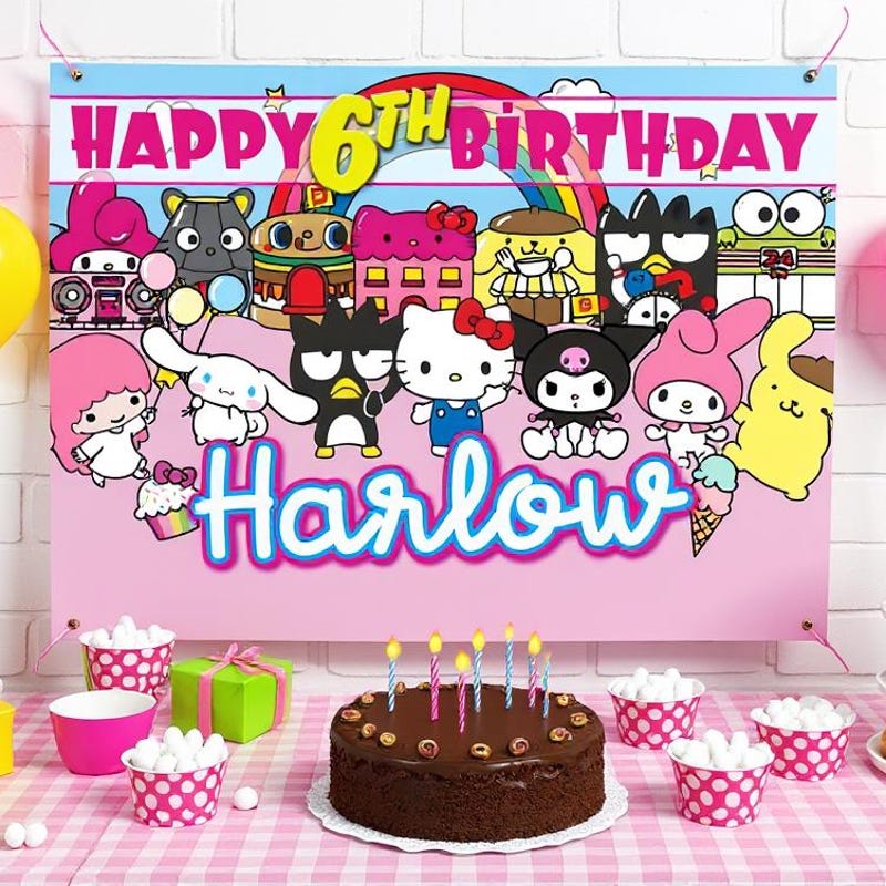 Hello Kittys Banner - Etsy