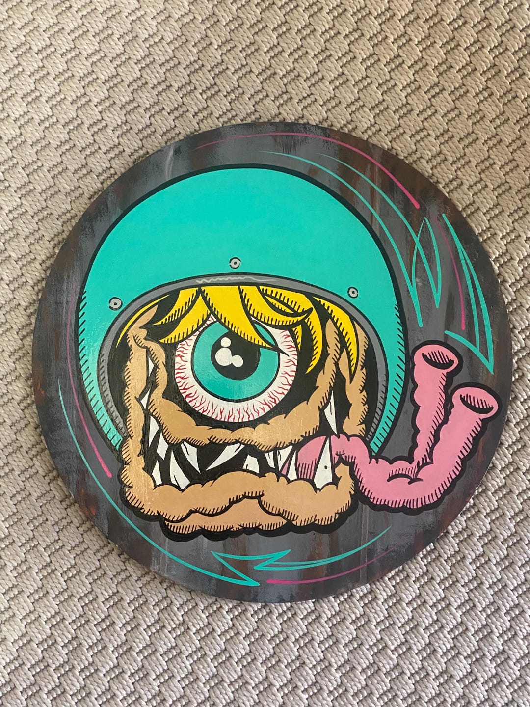 Kustom Sign Kustom Monster Fink Chopper - Etsy