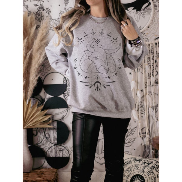 Taurus Jumper - Etsy