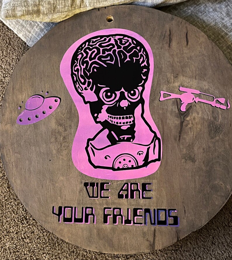 Mars Attacks! SVG Cut File - Etsy