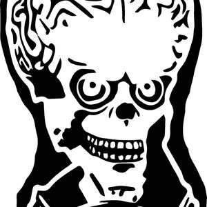 Mars Attacks! SVG Cut File - Etsy