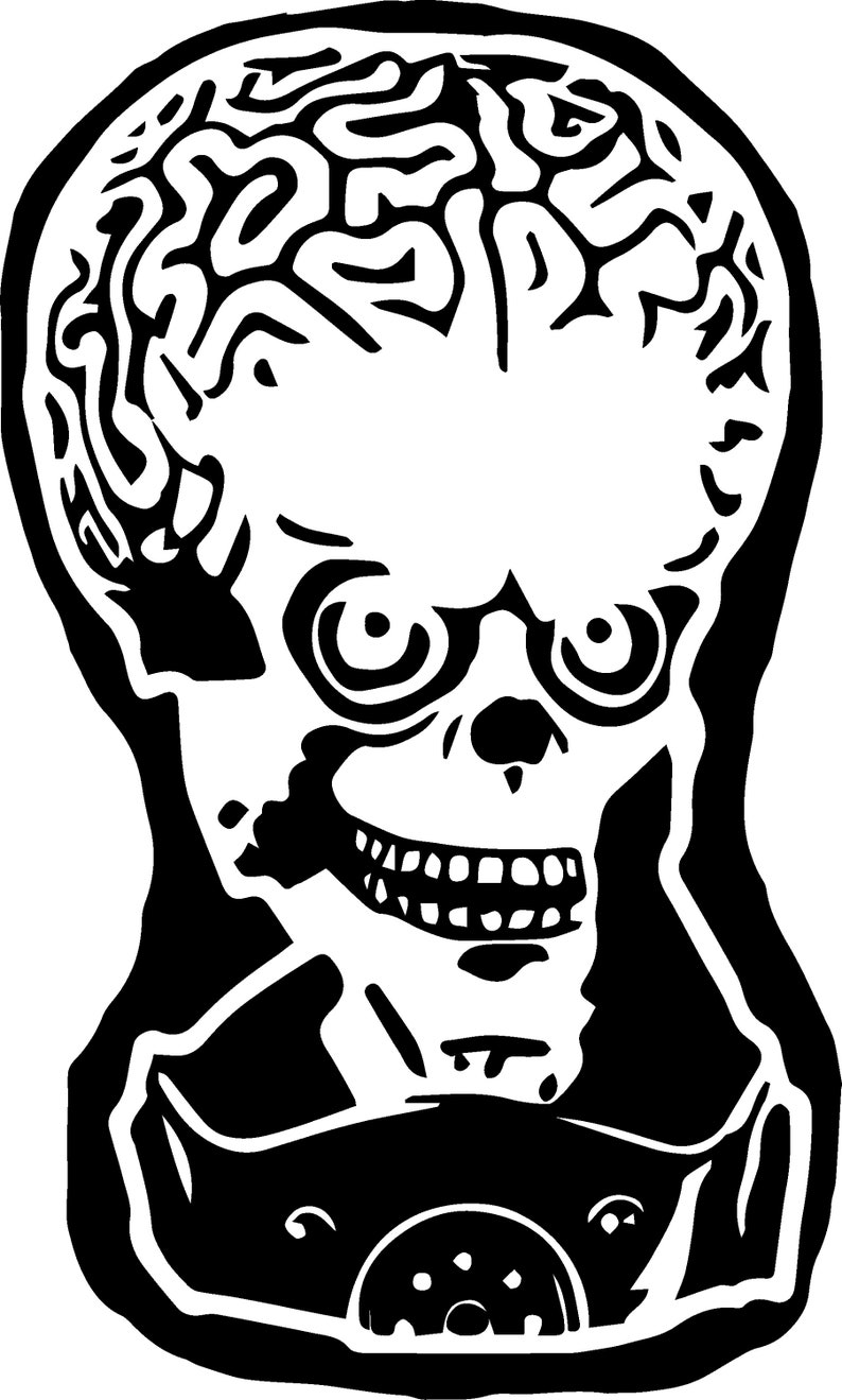 Mars Attacks! SVG Cut File - Etsy