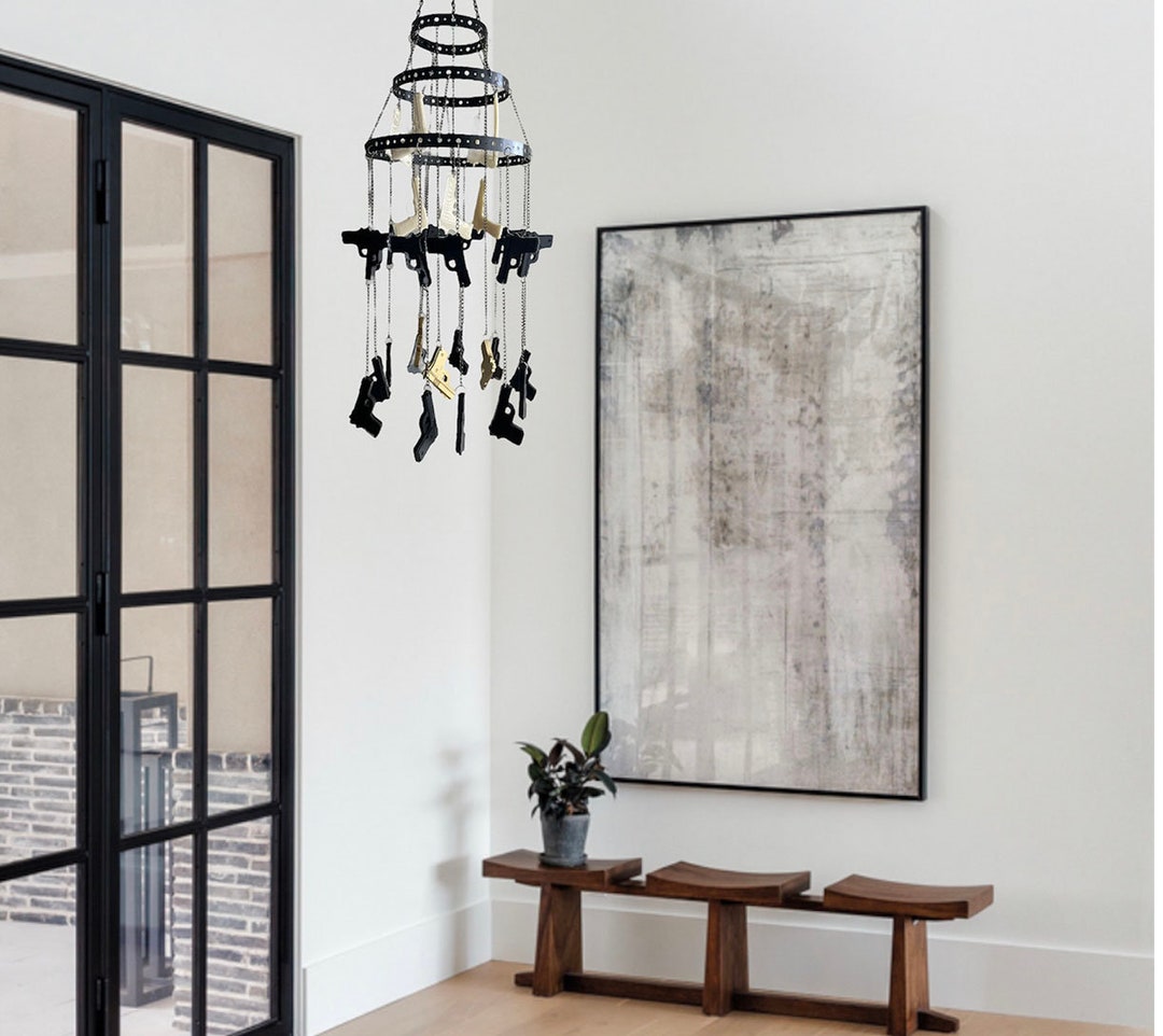 Gun Chandelier, Resin Gun Chandelier, Chandelier Resin Guns, Resin Guns ...