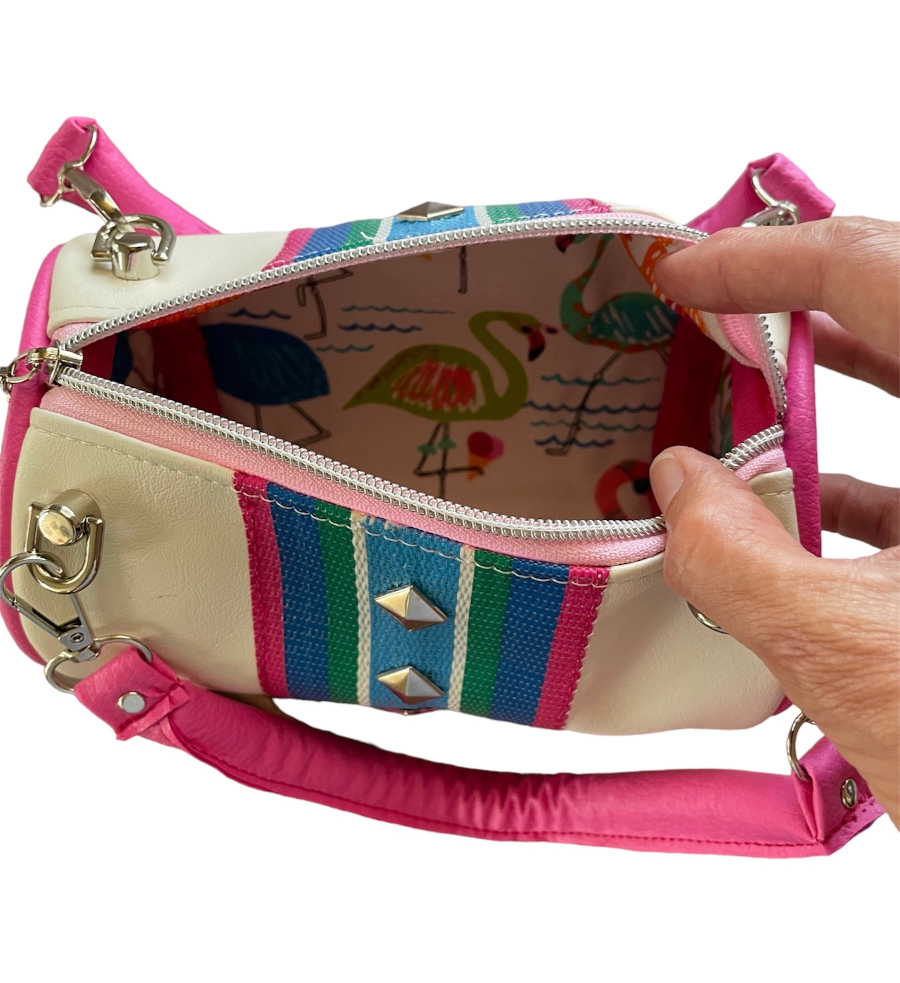 Tiny Duffle, Small Crossbody, Concert Bag, Small Purse, Tiny Purse - Etsy