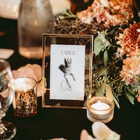 Custom Pet Table Numbers - Etsy