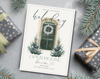 Holiday Open House Invitation, Christmas Boutique Shopping Event School ...
