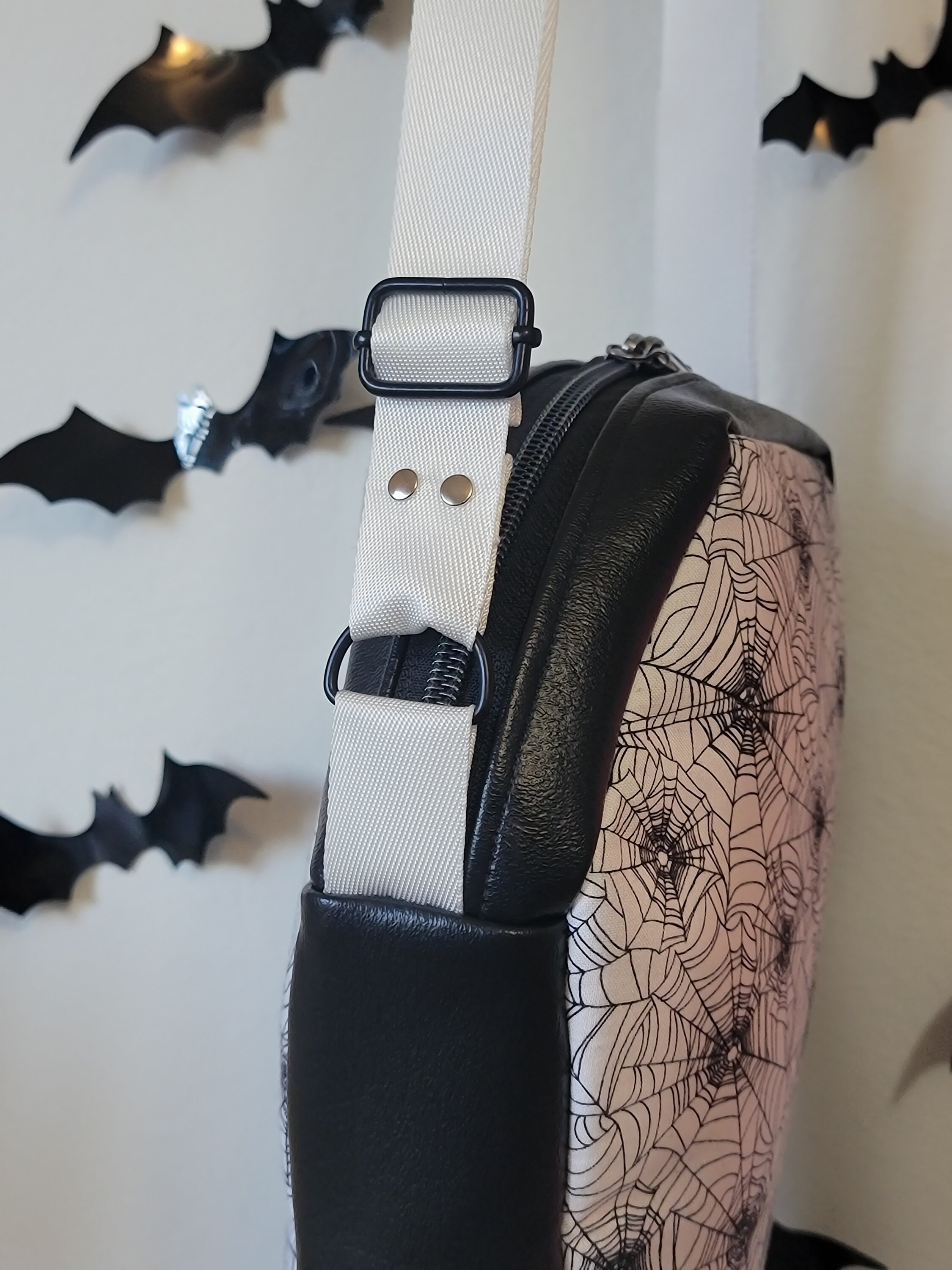Spider Web Coffin Bag, Purse, Gothic, Creepy, Spooky, Goth, Alt ...