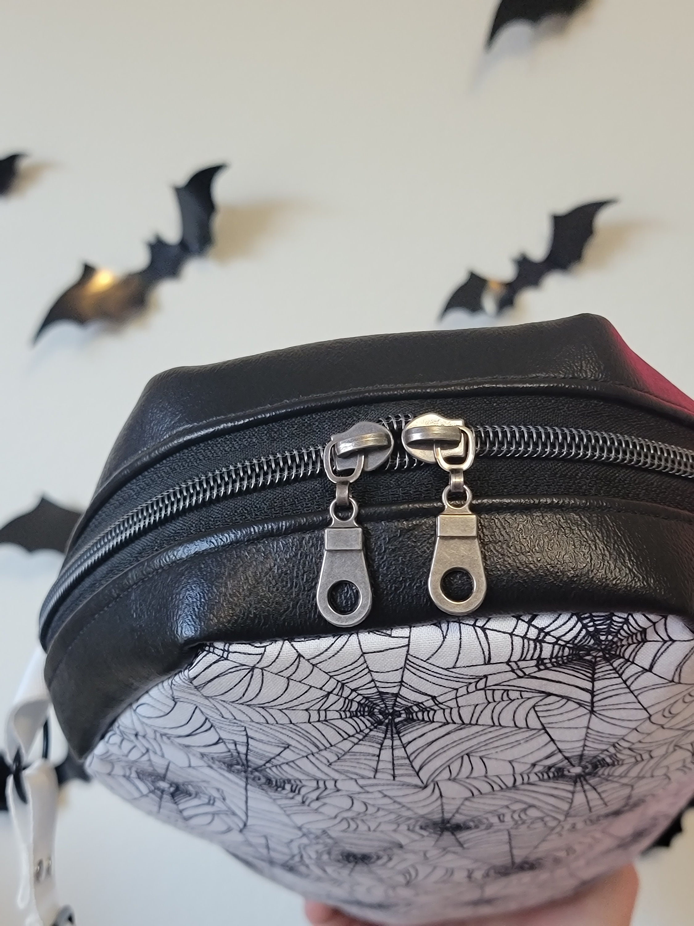 Spider Web Coffin Bag, Purse, Gothic, Creepy, Spooky, Goth, Alt ...