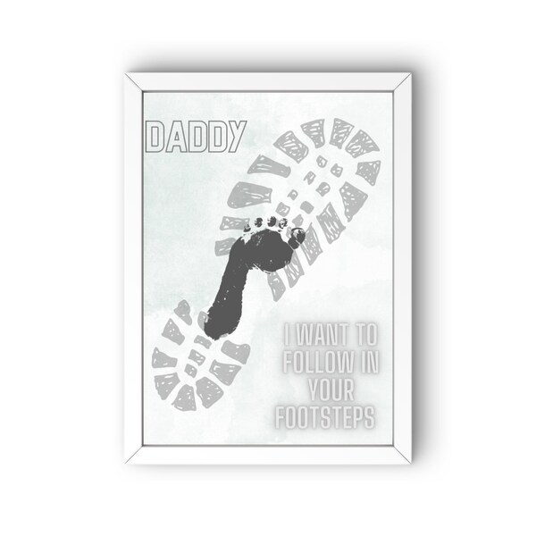 Following Daddy's Footsteps - Etsy
