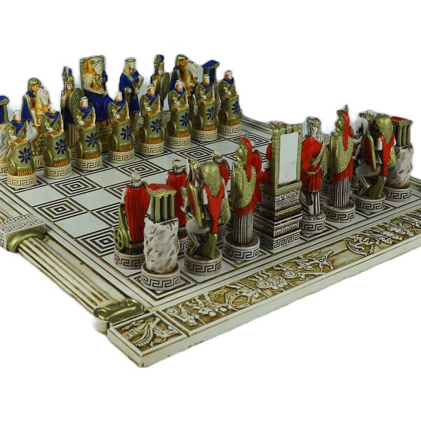 Greek Chess Set - Etsy