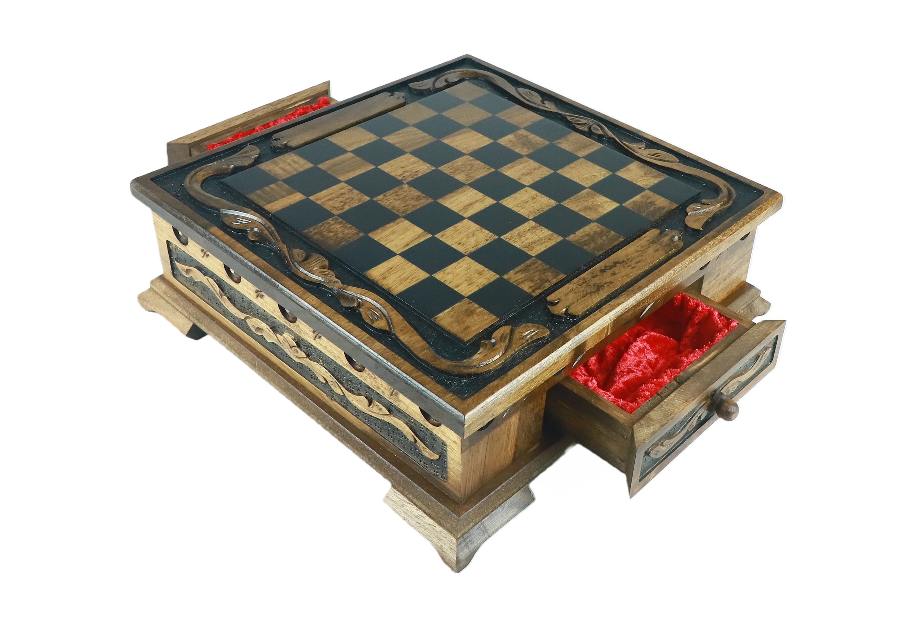 Chess Set With Storage Luxury Chess Set Unique Chess Set With Drawer ...