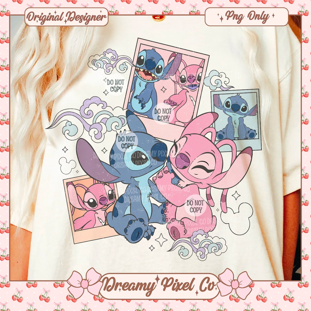 Niedliches Stitch PNG, Retro Stitch Png, Stitch Shirt Png, Stitch Png ...