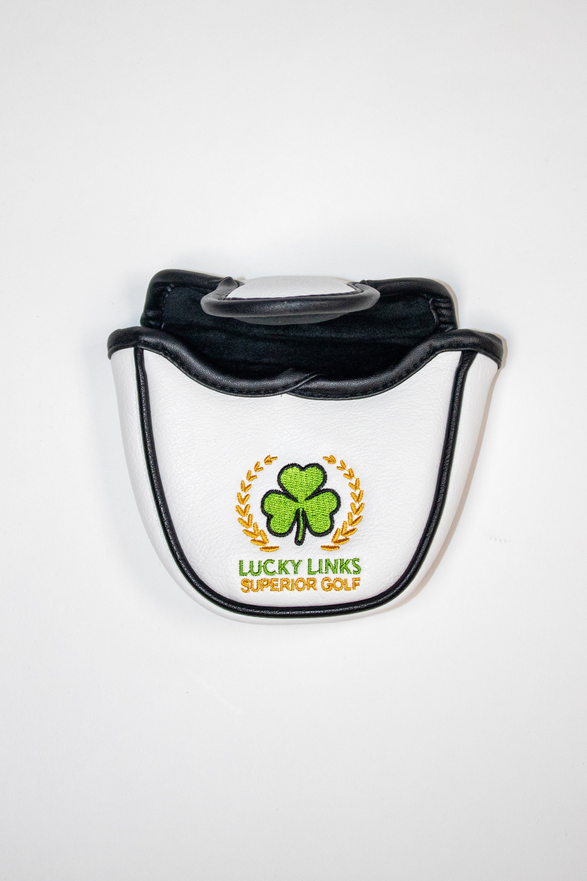 Luxury Mallet Putter Golf Cover 3 Putt Masters Premium Leather Head ...