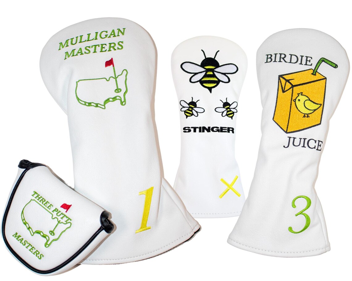 Hybrid/wood/iron Golf Headcover - Stinger - Elite Leather Craftsmanship ...