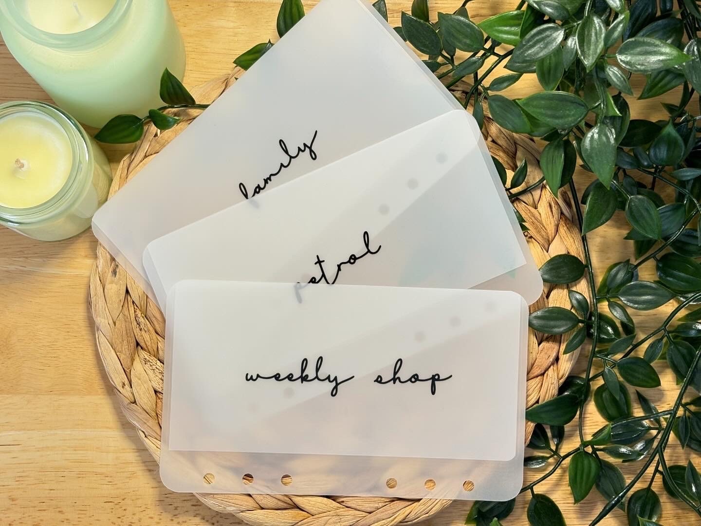 Frosted Laminated Cash Envelopes - Etsy