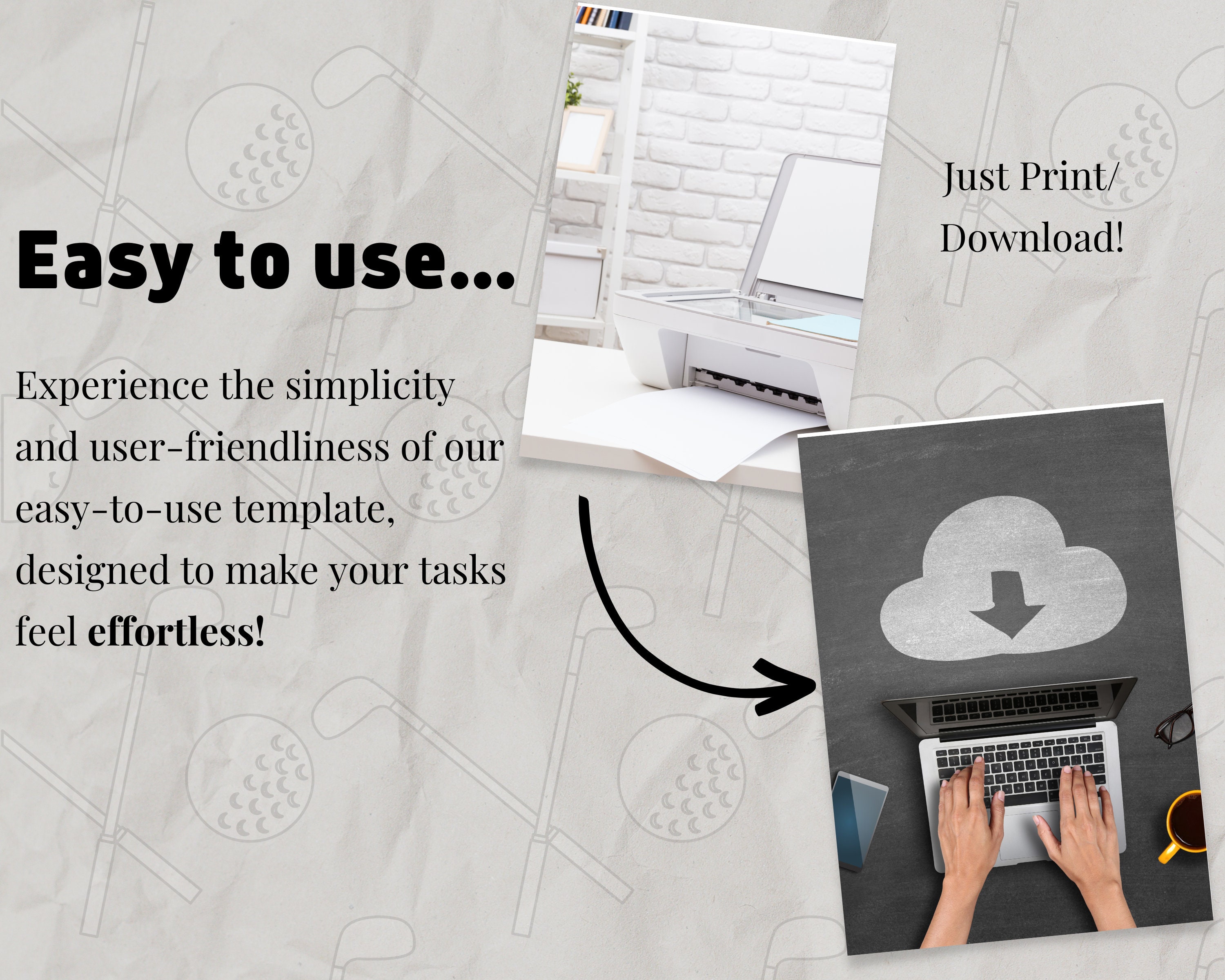 Golf Checklist, Golf Bag Checklist, Golf Essentials List, Golf Bag ...