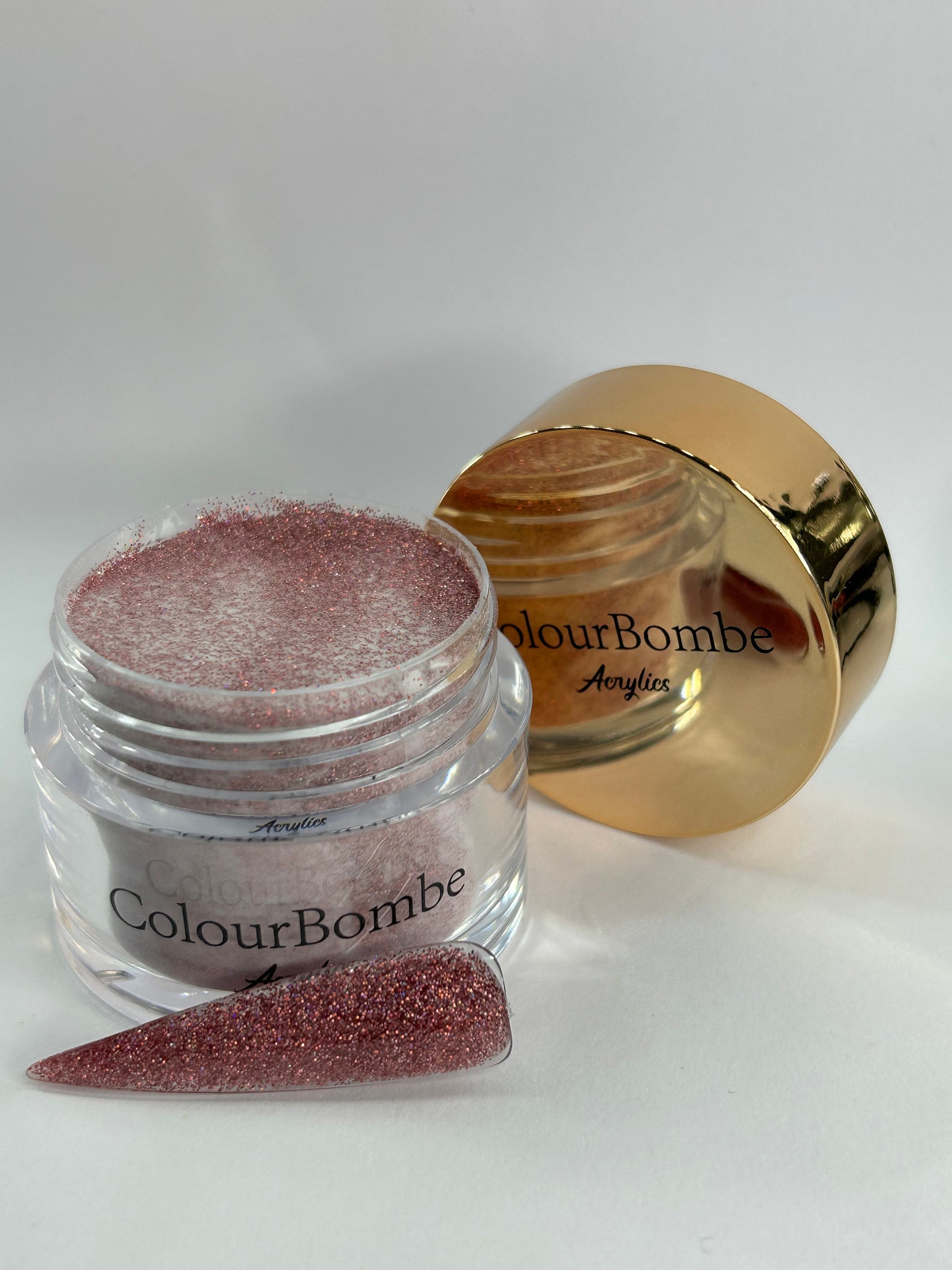 Acrylic Powder /pretty in Pink / Glitter Acrylic Powder / Nails - Etsy