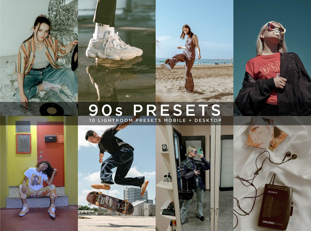 90s Presets 90s Filter Film Presets Retro 90s Presets Vintage Aesthetic ...