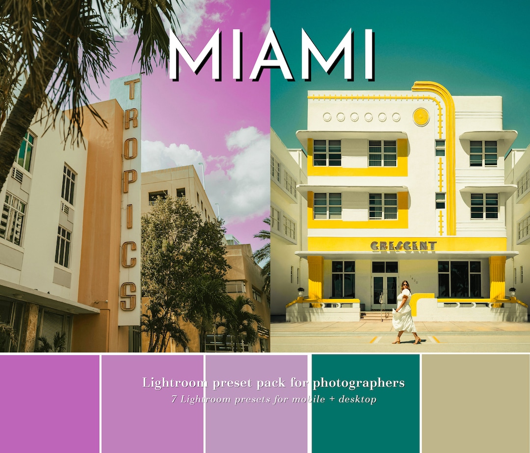 Cinematic Presets Color Grading Presets Lightroom Travel Presets Retro ...