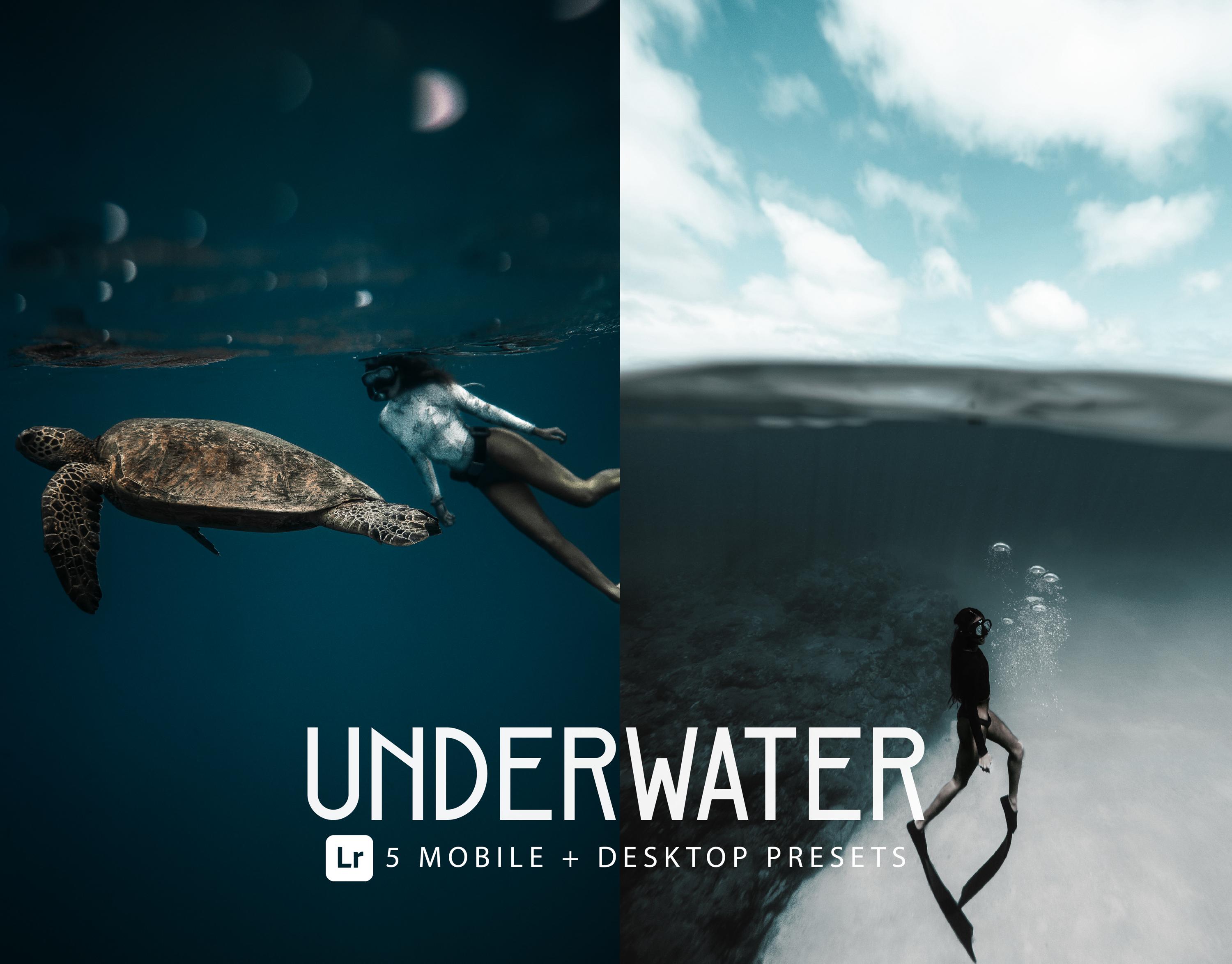 Underwater Presets, Travel Presets | Instagram Preset | Ocean Preset ...