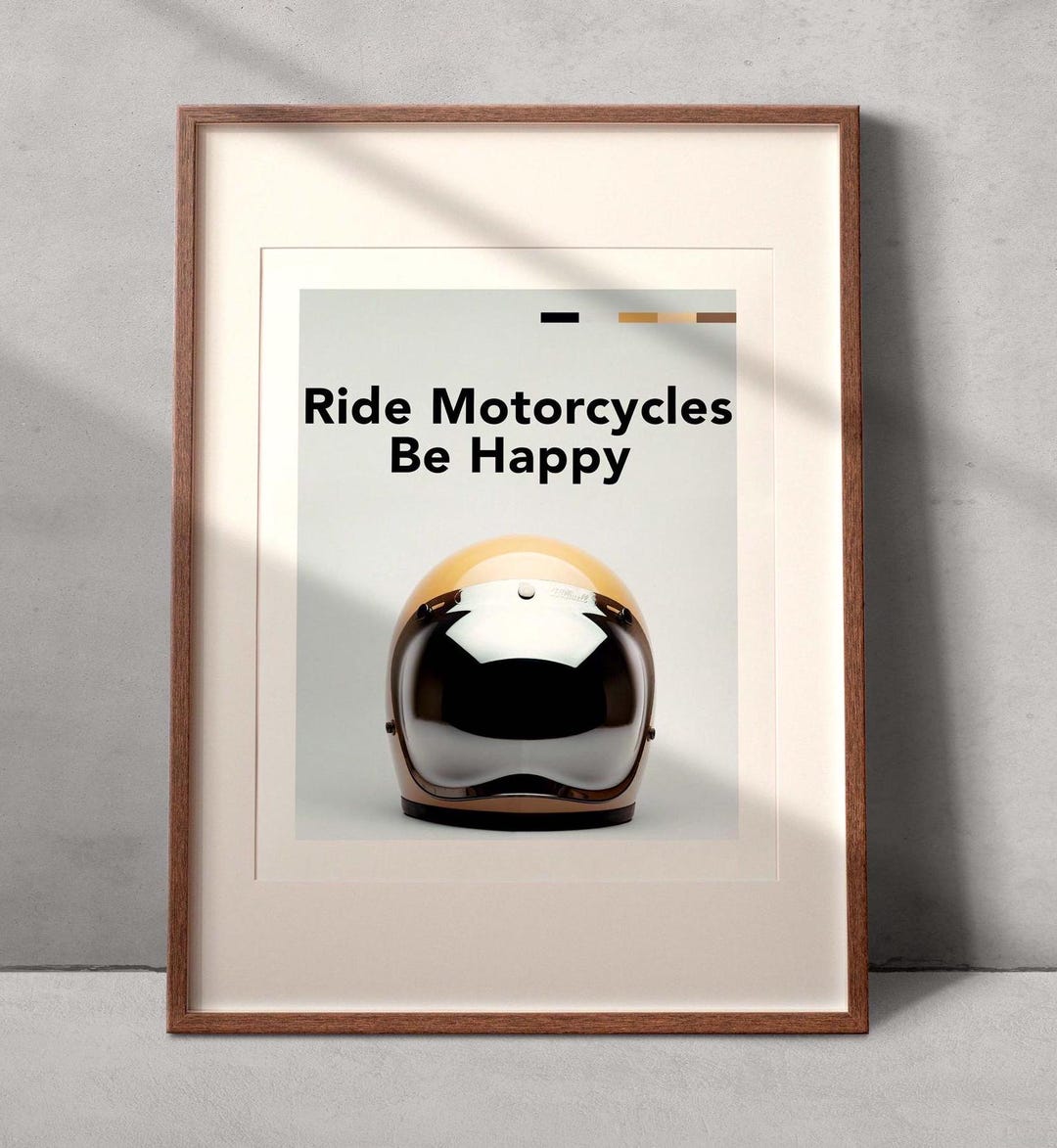 Motorcycle Poster, Moto Gift, Motorcycle Gift, Moto - Ride Motorcycles ...