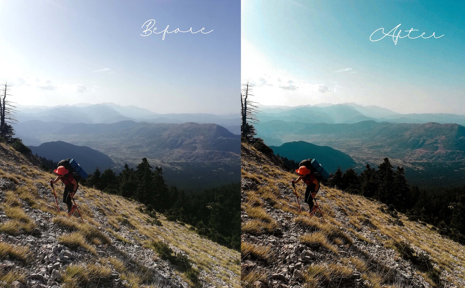 10 Hiking Mountain Presets Nature Outdoor Presets Landscape Presets ...