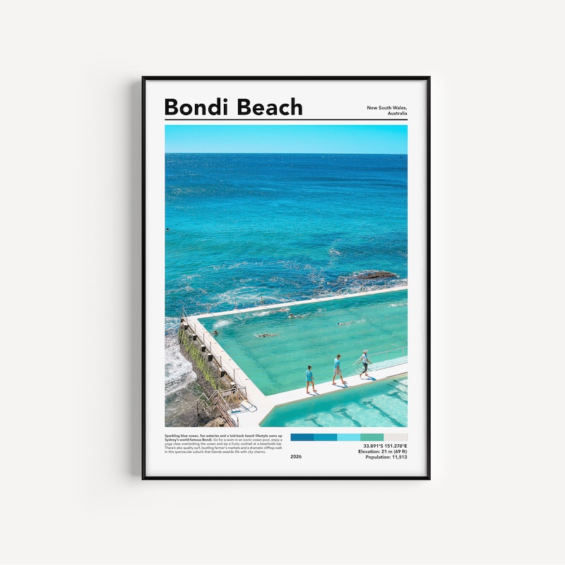 Bondi Beach - Etsy